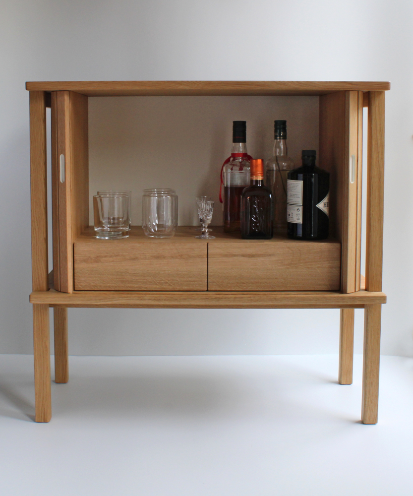 Tambour door cabinet – Vanessa Horig